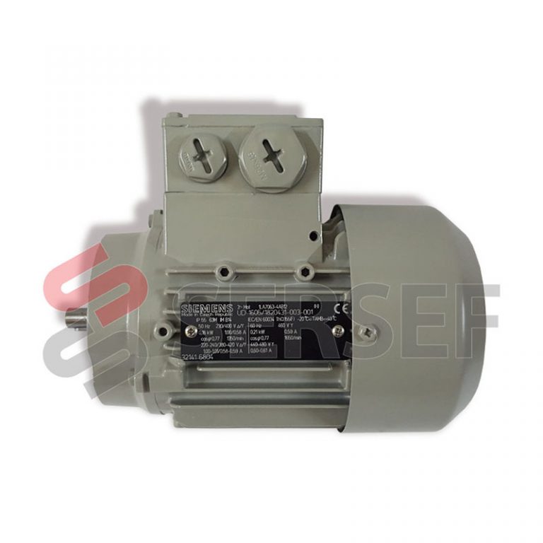 MOTOR T63B4 TOTALMENTE CERRADO IMB14 KW=0.18/0.21 V=230/440 50/60HZ ...