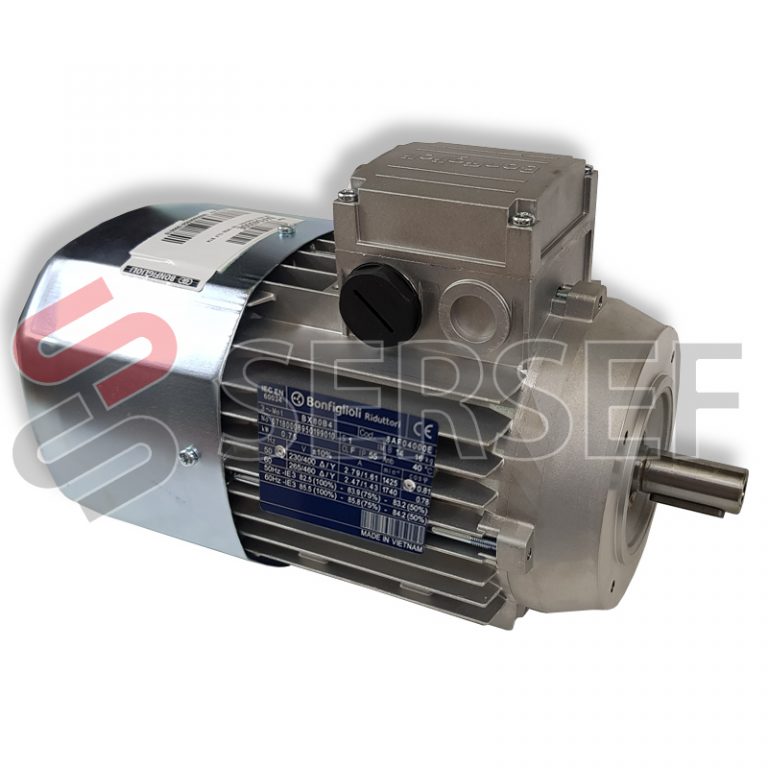 MOTOR BX80B4 IMB14 0.75KW 230/400-265/460V 50/60HZ IE3 TB=S MARCA ...