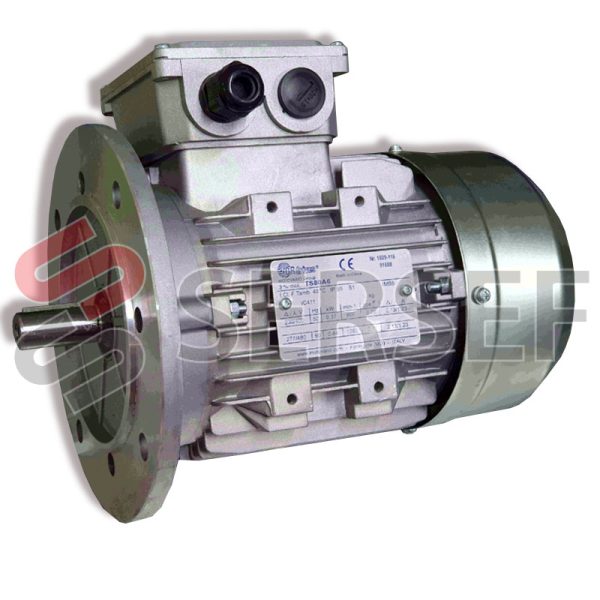 MOTOR TH80A6 IMB5 KW=0.37 V=230-400/265-460 50/60HZ IE2 MARCA MOTOVARIO ...