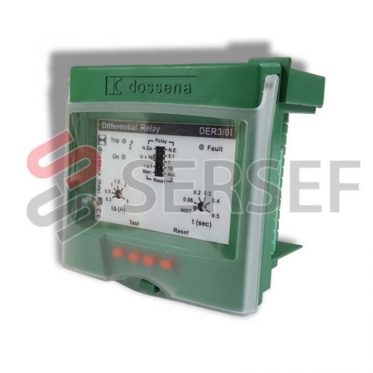 RELAY DIFERENCIAL DER3/OI 48-260/400 96X96 MARCA DOSSENA – SERSEF