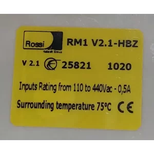 RECTIFICADOR MULTITENSION RM1 V2.1-HBZ 110-440V 31628 RC00026657 MARCA ...
