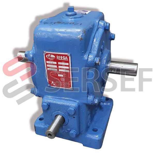 REDUCTOR TAMAÑO 854 I=1:30 DOBLE FLECHA SALIDA 3/4 Y 1″ MARCA RISGA ...