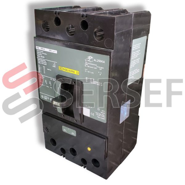 INTERRUPTOR TERMOMAGNETICO MOD. KAL36250 250 AMP 600V CAJA MOLDEADA MARCA SCHNEIDER – SERSEF